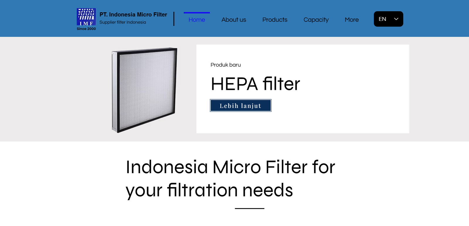 TOP 7 Hepa Filter Manufacturers in Indonesia